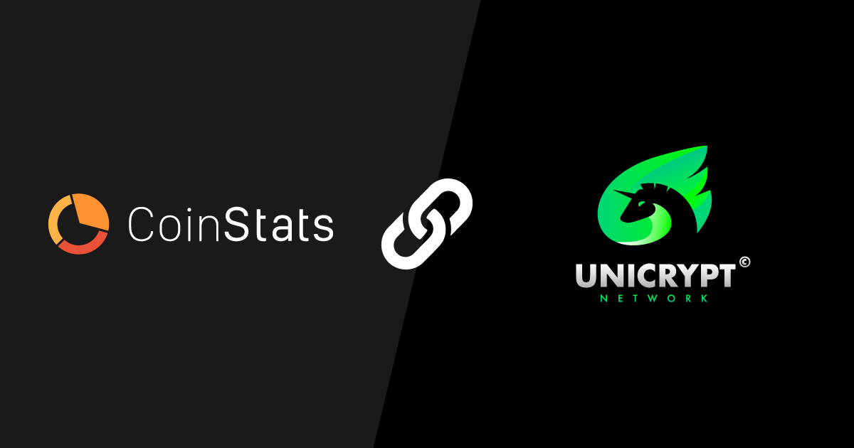 Announcing CoinStats' Partnership with Unicrypt | CoinStats Blog