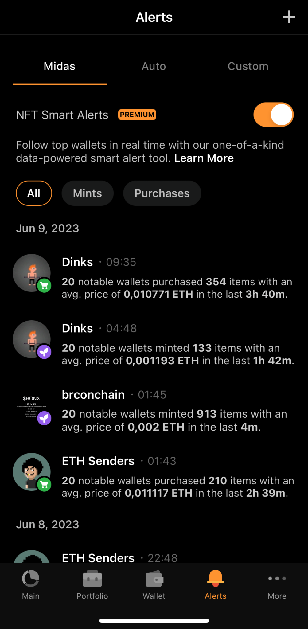 CoinStats Midas: User-Friendly Alerting System for NFTs | CoinStats Blog