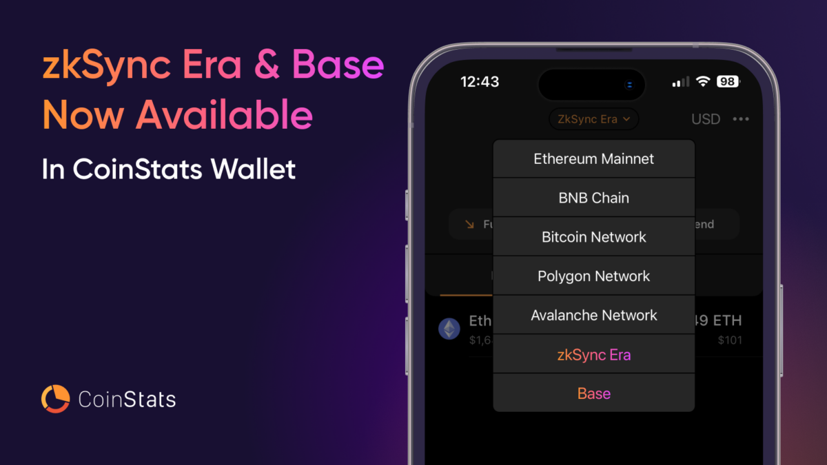 CoinStats Wallet Integrates zkSync Era and Base | CoinStats Blog