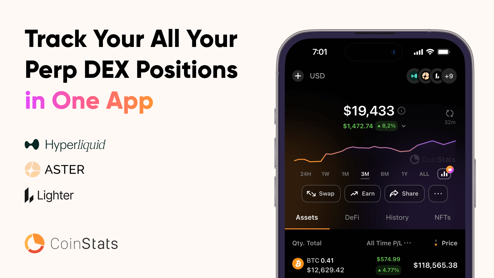 Track All Your Perp DEX Positions in One App | CoinStats