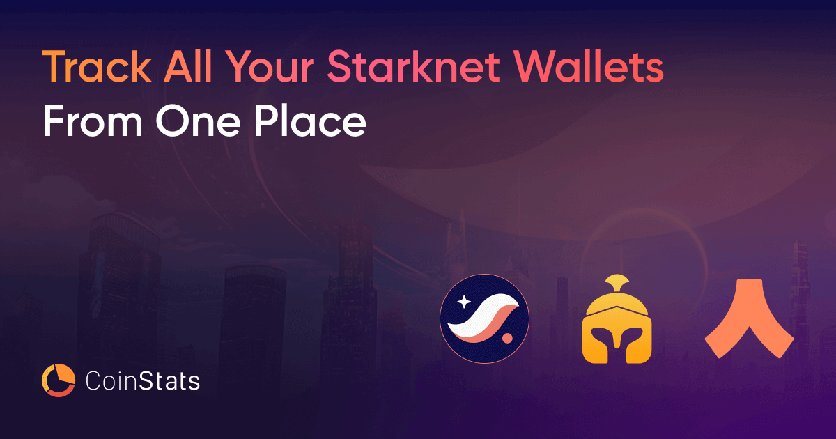 Suivez et Surveillez les Portefeuilles Starknet | CoinStats